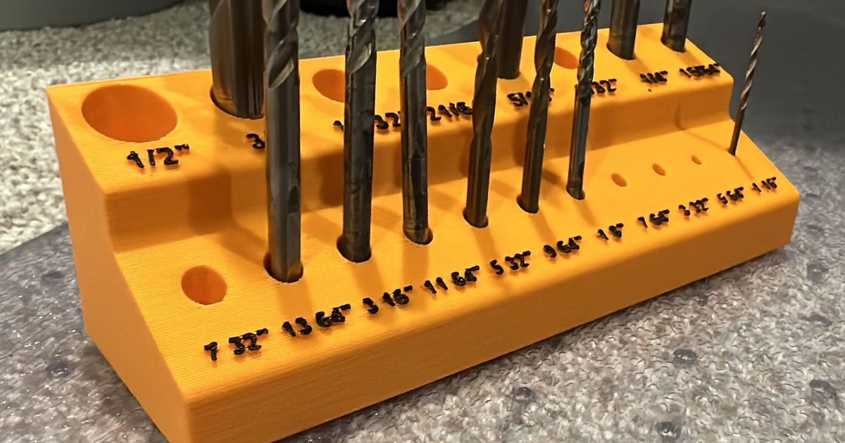 Bit Holder Imperial (short version) by David Makes | Download free STL ...