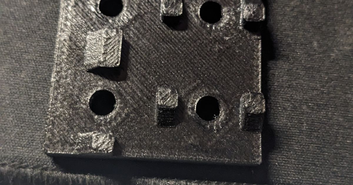 Perpendicular Aluminium Profile 20x40 Connector Block by tektalon ...