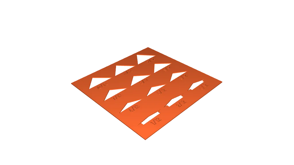 Stencil Roof Slope by Kenny the Maker | Download free STL model ...