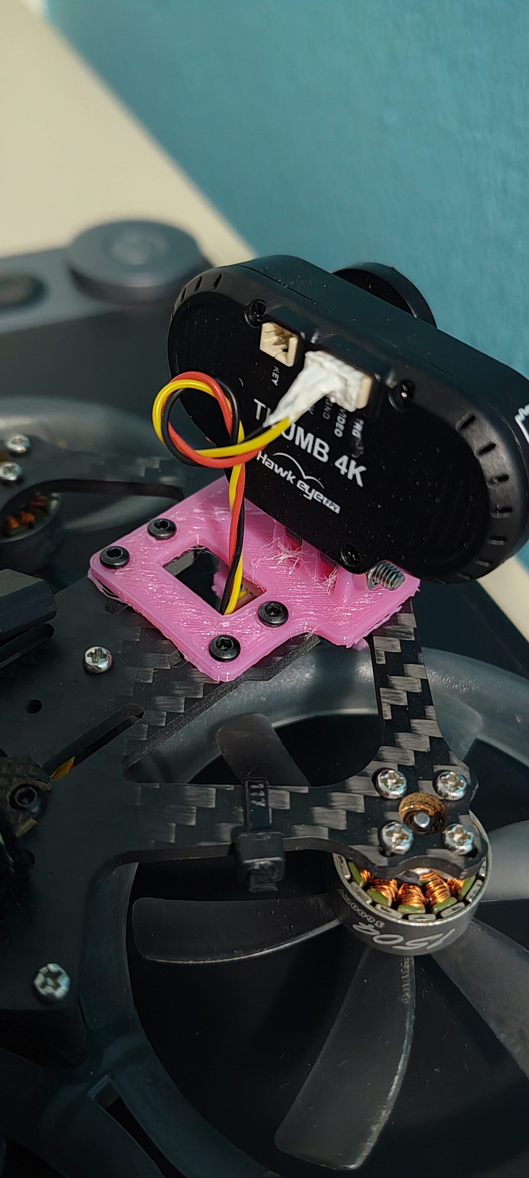 Hawkeye Thumb 4k mount for DarwinFPV CineApe25 by Urronio | Download ...