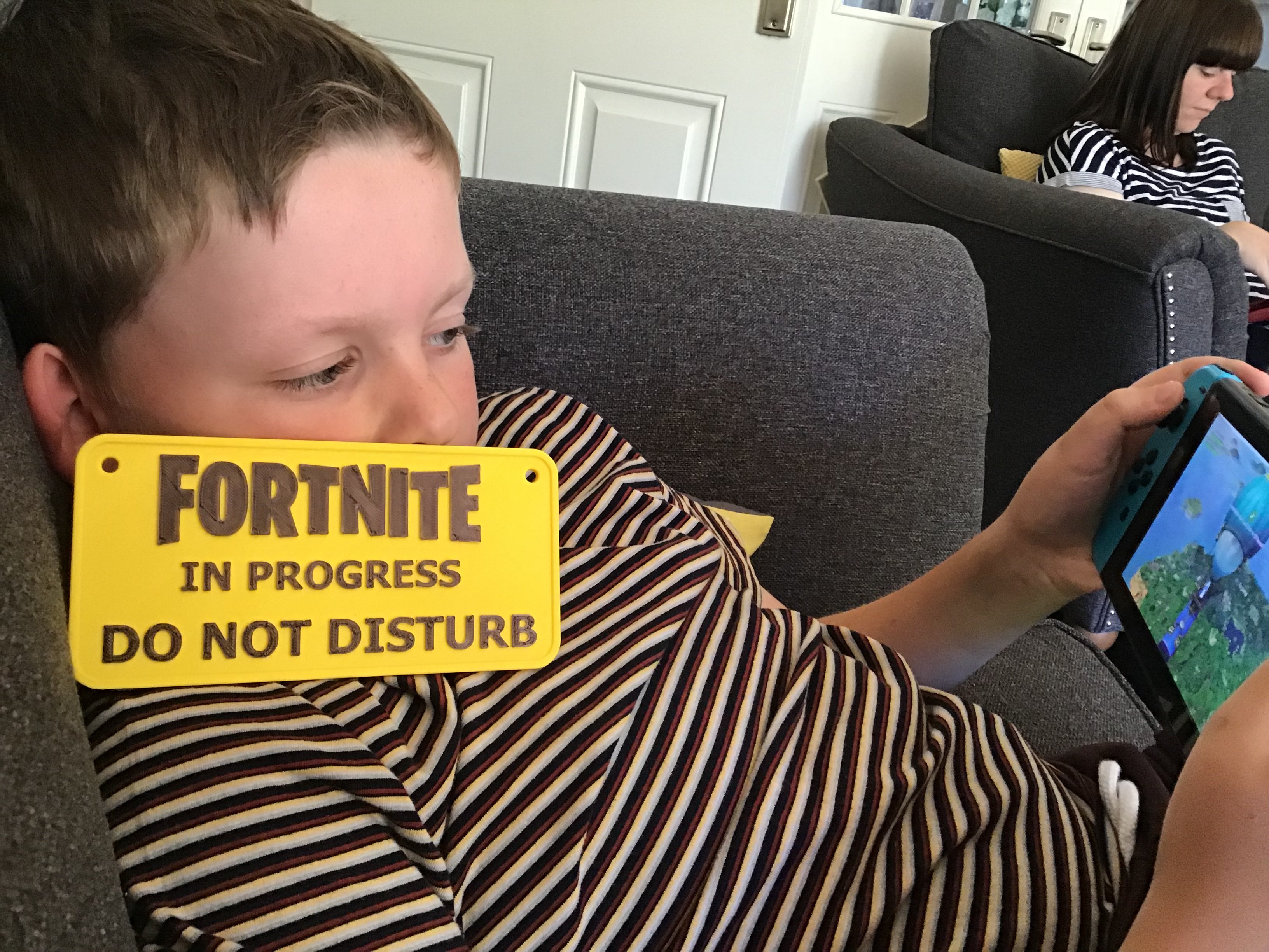 Fortnite Battle Royal Door Sign by Miguel 3D | Download free STL model ...