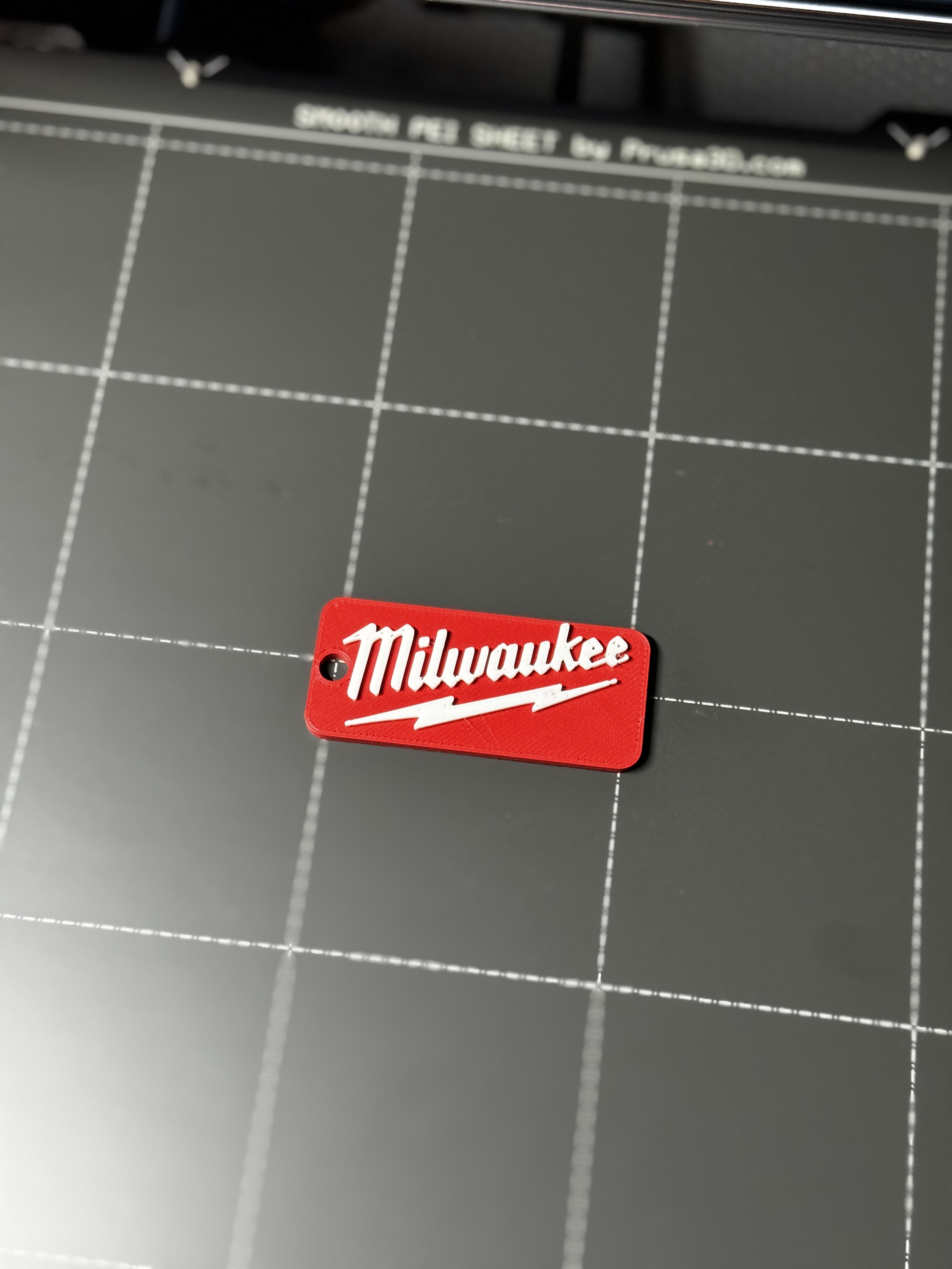 Milwaukee Tool Keychain by awkwardcarl | Download free STL model ...