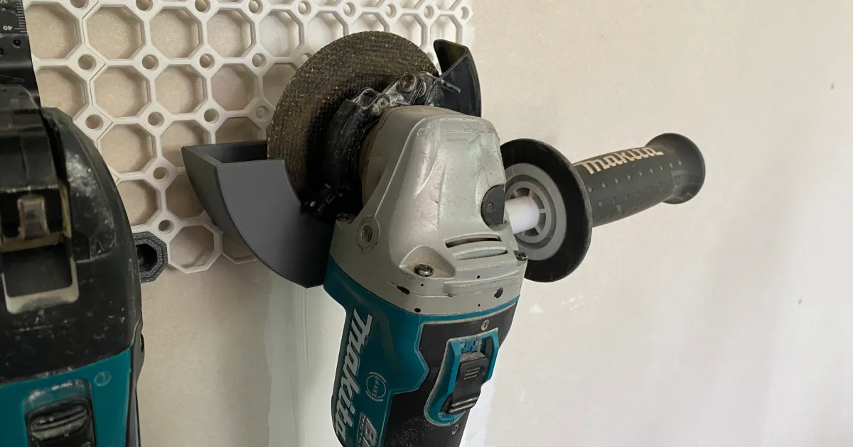 Angle Grinder Multiboard Mount by tlisek | Download free STL model ...