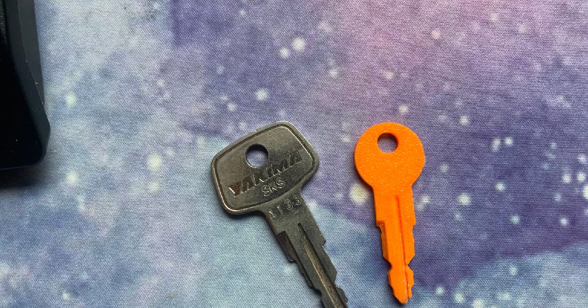 Yakima Key A133 by Pine | Download free STL model | Printables.com