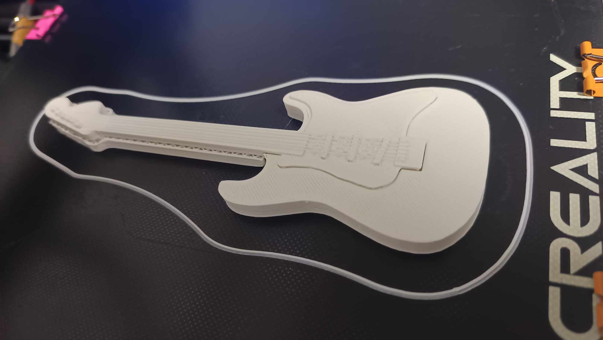 Guitar by kovkristof04 | Download free STL model | Printables.com