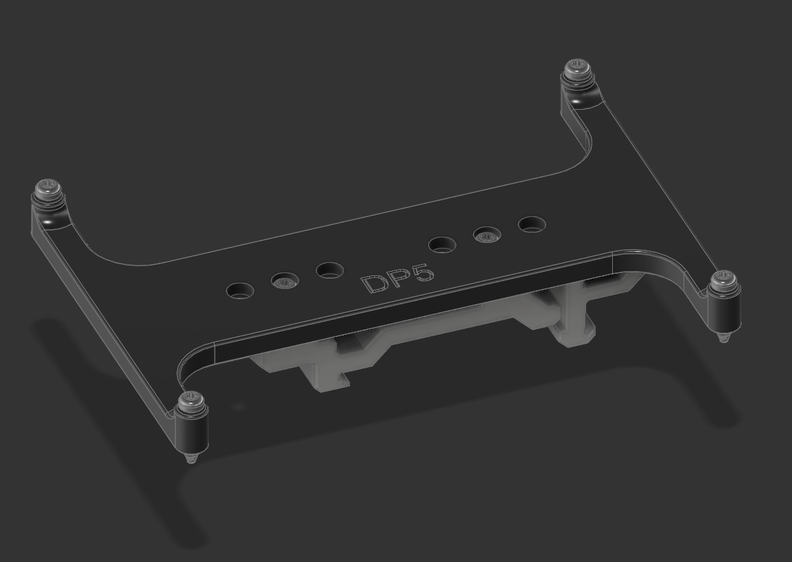 Mellow Fly DP5 DIN Rail Mount von thedoginthewok | Kostenloses STL ...