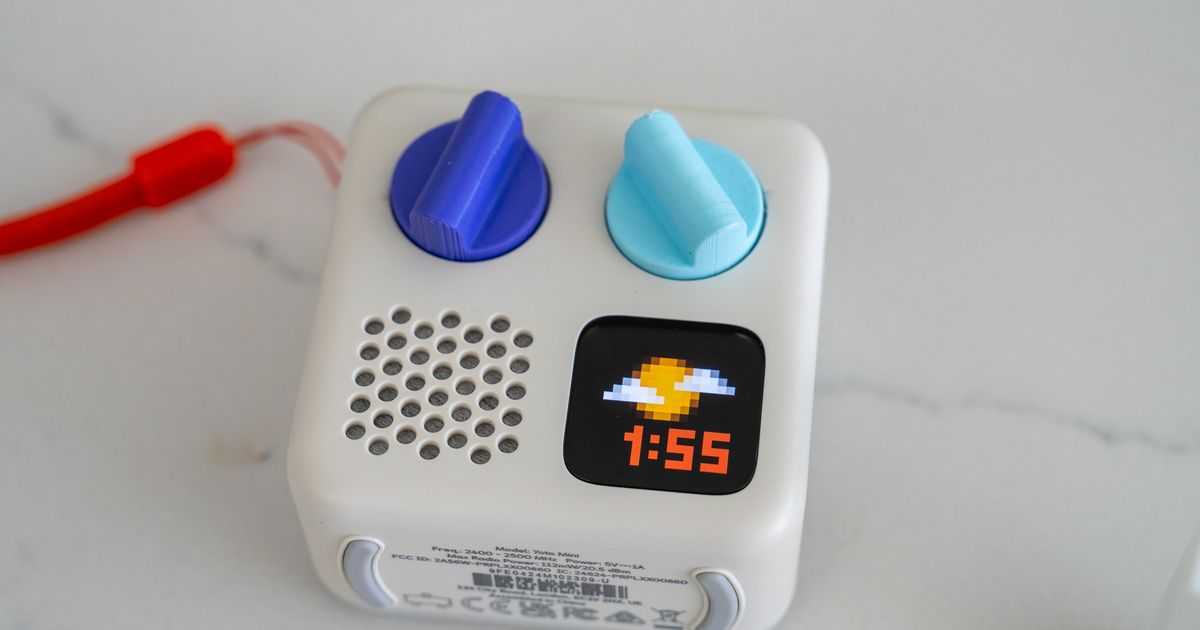 Yoto Mini Knobs / Dial Replacements by maxelman | Download free STL ...