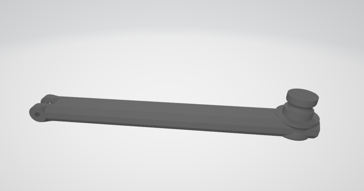 Simplified extension arm by roberts kalnitis | Download free STL model ...