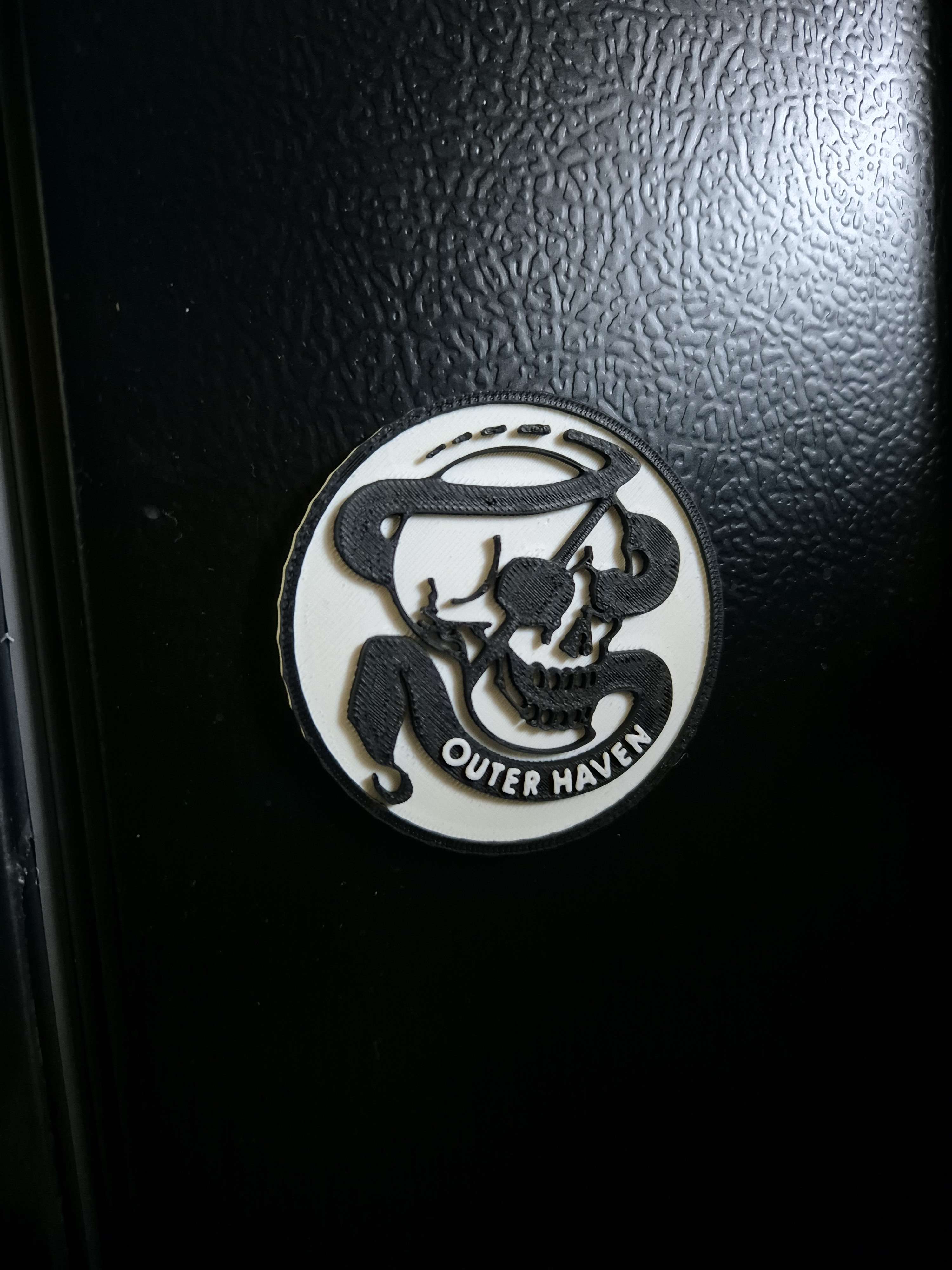Metal Gear Solid - Outer Haven keychain + Magnet by OSPOOK | Download ...