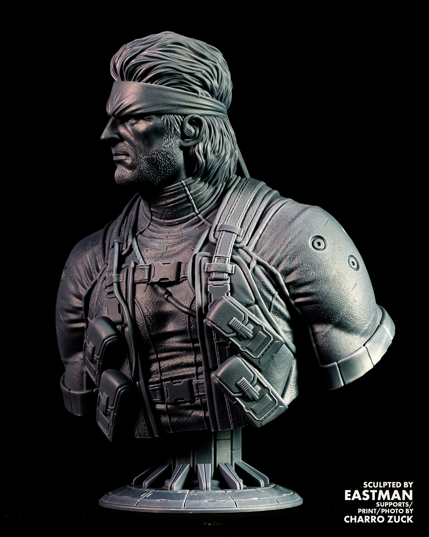 Solid Snake [resin pre-supported] by Eastman | Printables Store