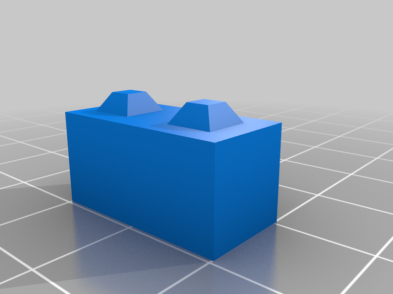 Mini Brick Axel by hamburger | Download free STL model | Printables.com