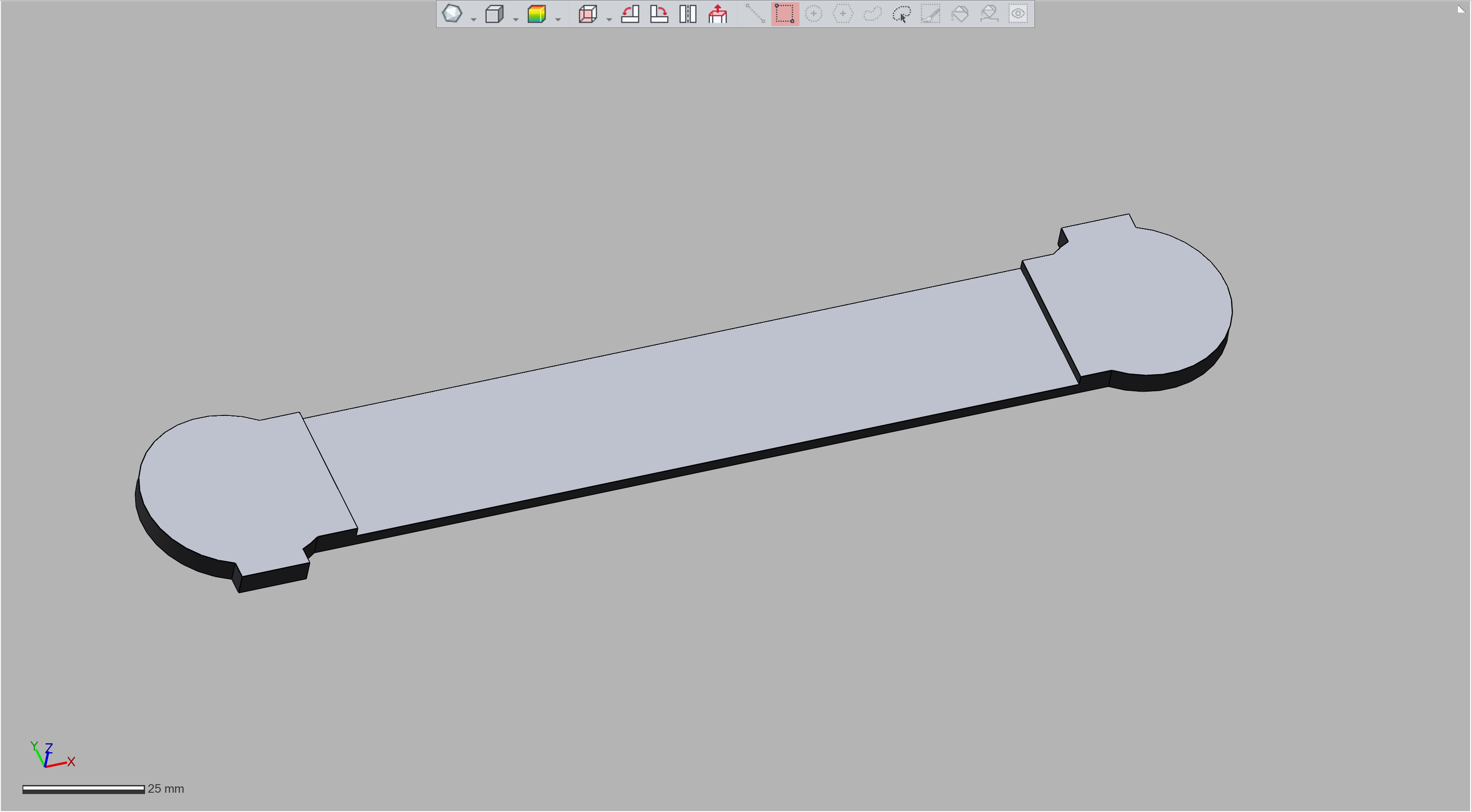 flexible magnetic strap by Simple3D | Download free STL model ...