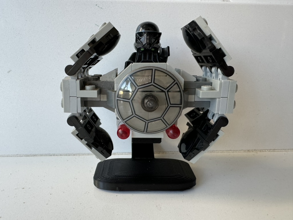 Lego Tie Advanced Prototype microfighter stand by hxla | Download free ...
