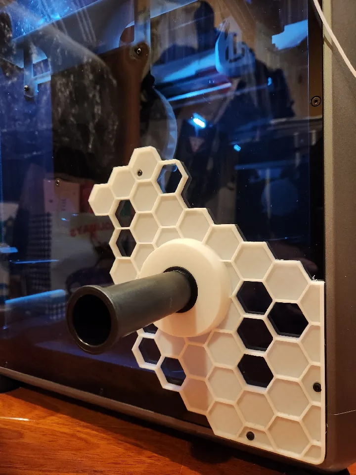 Creality K1 Max honeycomb style side mounts kit by Stropter | Download ...