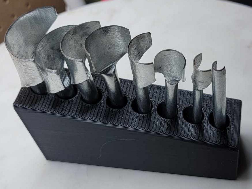 Half Round Cutter Tool Holder, Leatherworking by BHE_Crafts | Download ...