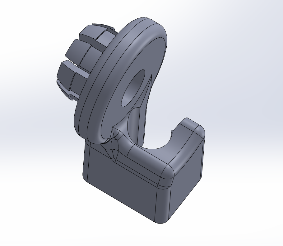 Bonnet Support Rod Bracket VAG 5M0823395A FABIA POLO GOLF ROOMSTER by ...