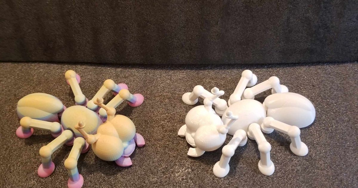 Shakaworld3d Articulated Ant/Bug fidget by Shakaworld3D | Printables Store