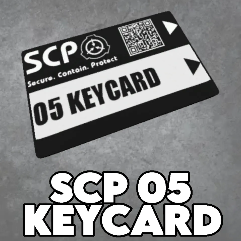 scp 05 keycard by danilych4711 | Download free STL model | Printables.com