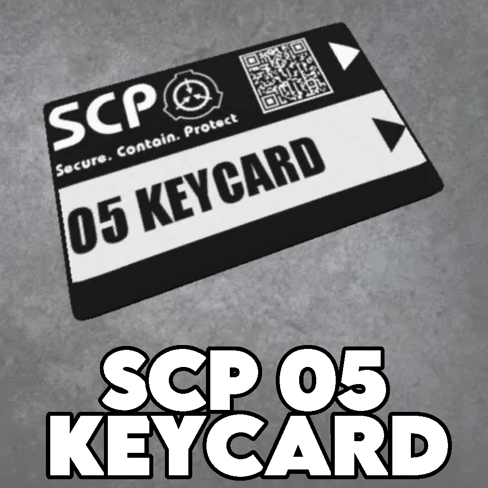 scp 05 keycard by danilych4711 | Download free STL model | Printables.com