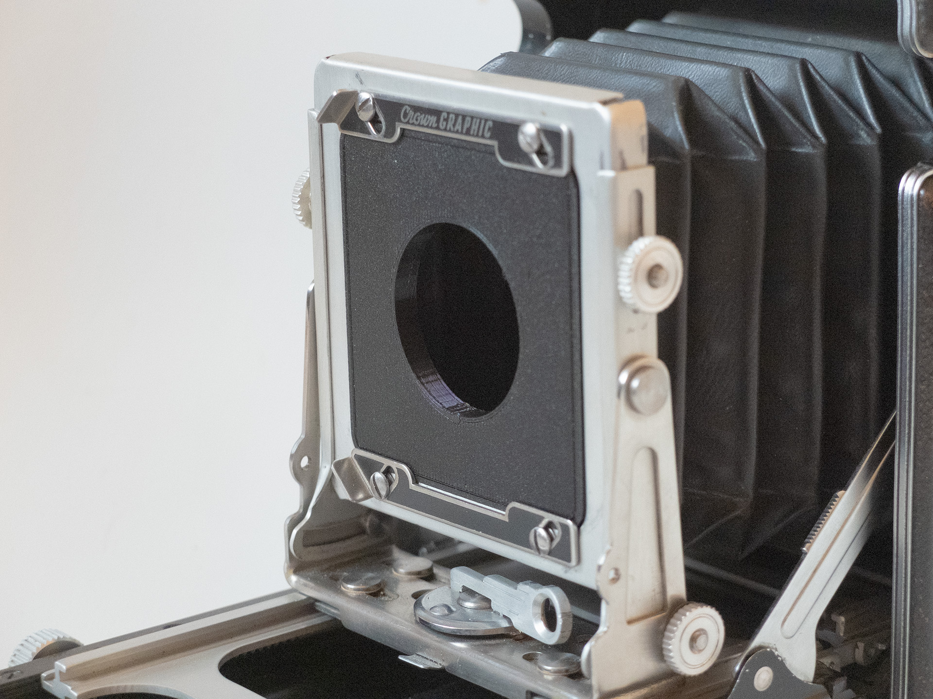 Lens board for 'Baby' Graflex 2x3, Copal 0 and Copal 1 holes by Duro ...