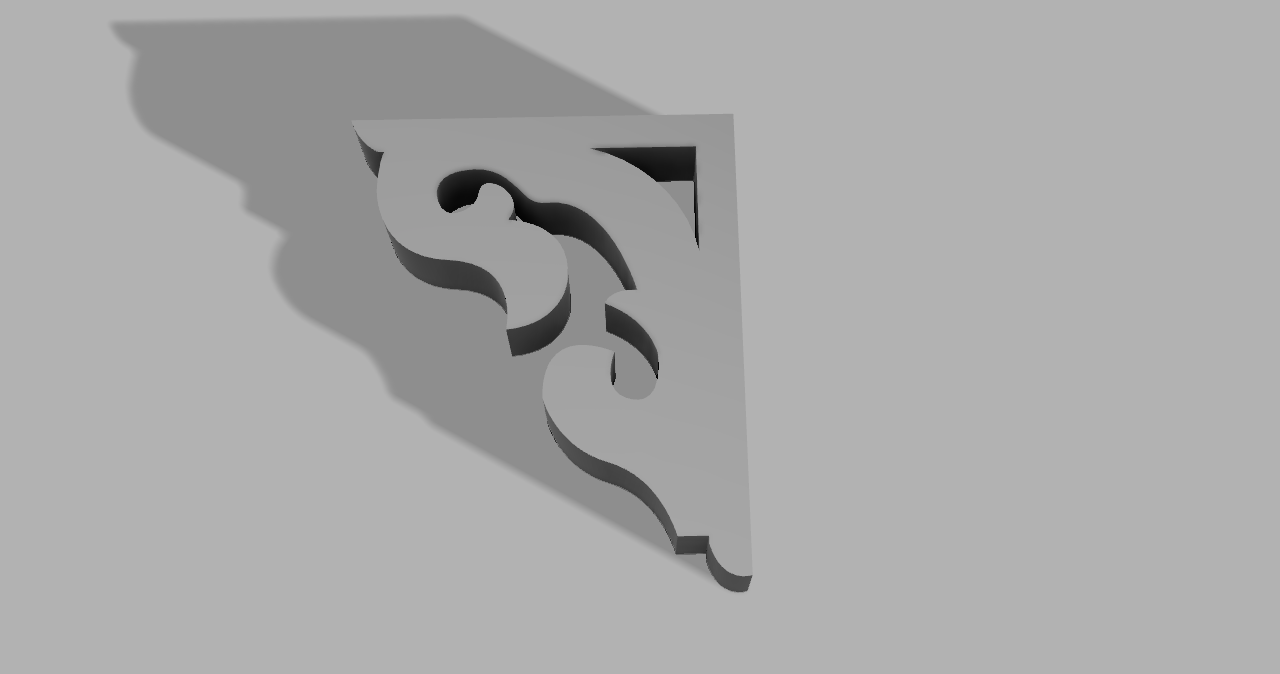 16 decor corniche ceiling bracket por Abanob Anwar | Descargar modelo ...