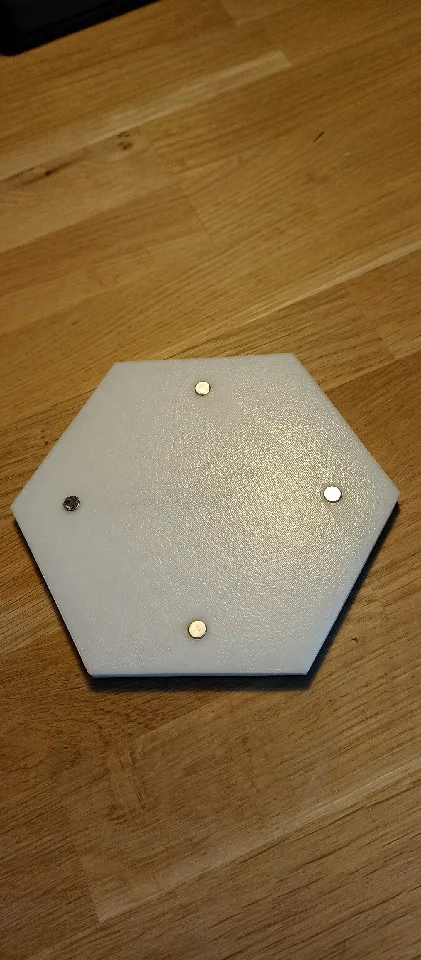 Hexagon Tile magnet by Laurens Claas | Download free STL model ...
