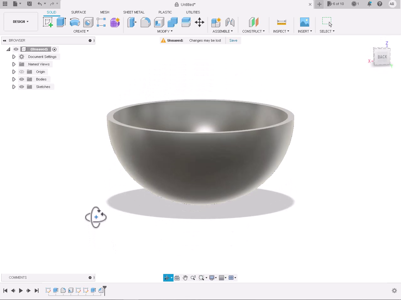 toilet circular basin 30 cm by Abanob Anwar | Download free STL model ...