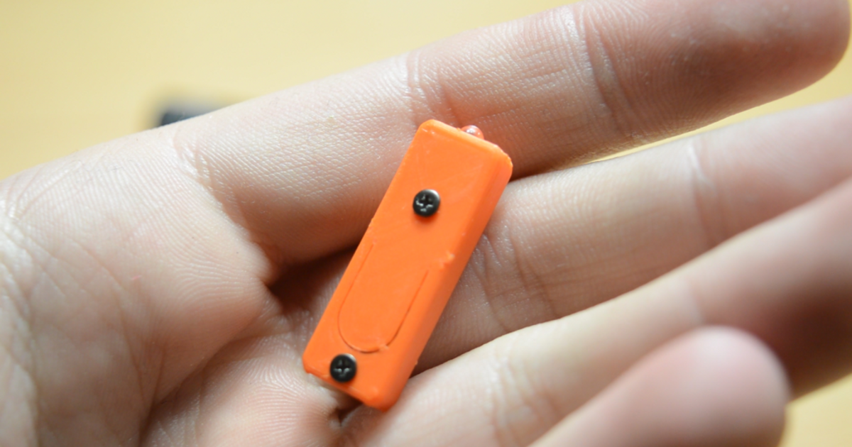 Nano LED torch by Chris Borge | Download free STL model | Printables.com