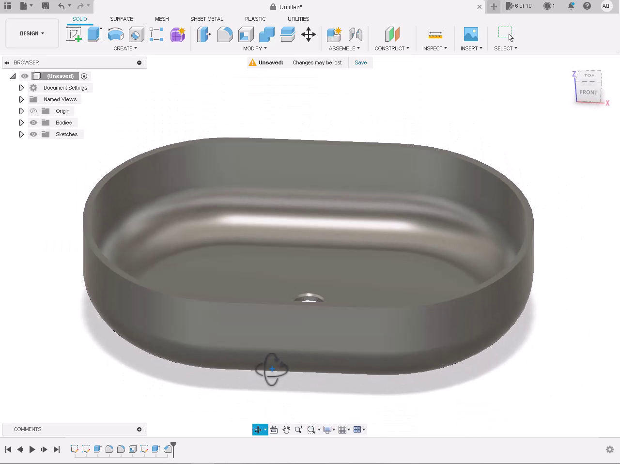 oval basin by Abanob Anwar | Download free STL model | Printables.com