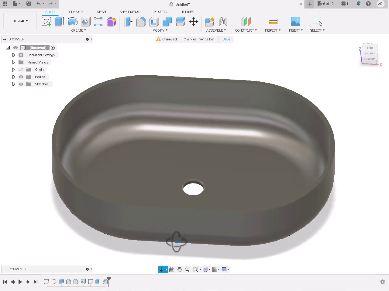 oval basin by Abanob Anwar | Download free STL model | Printables.com