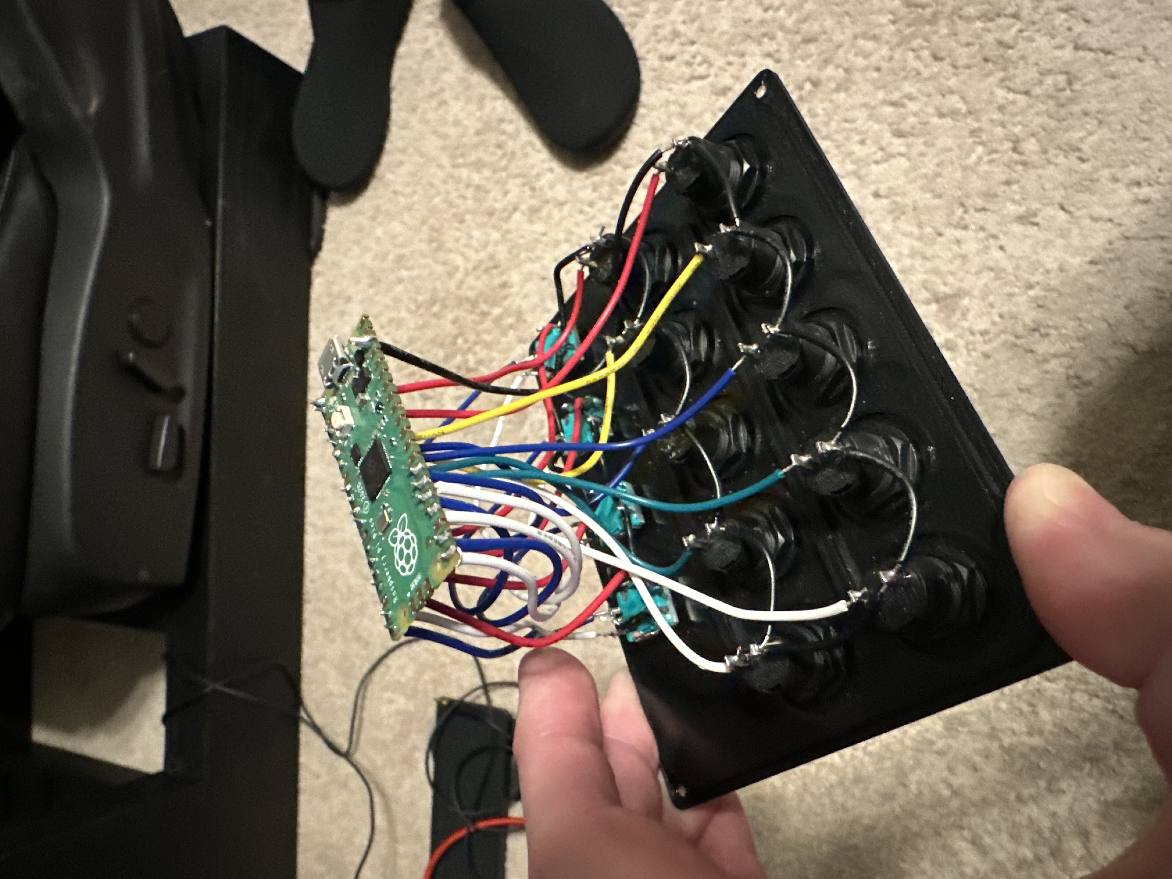 Racing Sim Button Box by steetyj | Download free STL model | Printables.com