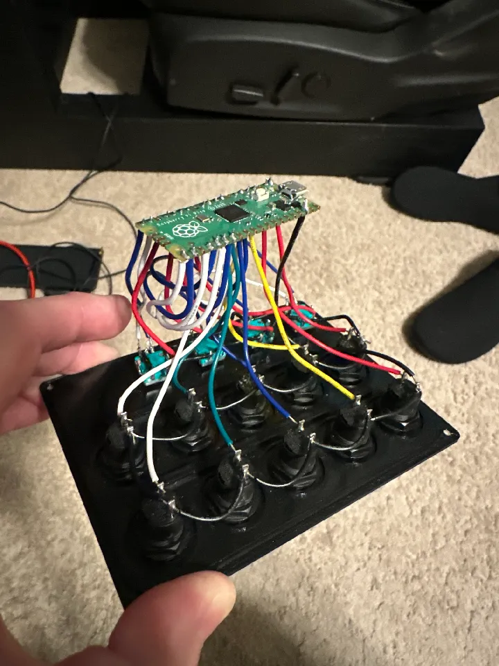Racing Sim Button Box by steetyj | Download free STL model | Printables.com