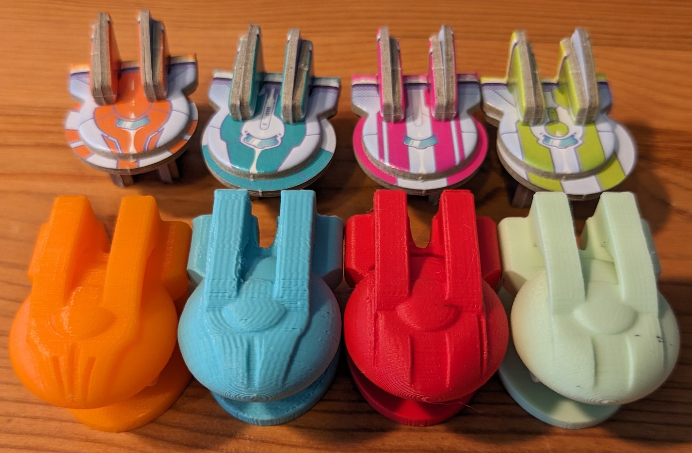 Starship Captains Player Tokens by Andre Lauzon | Download free STL ...