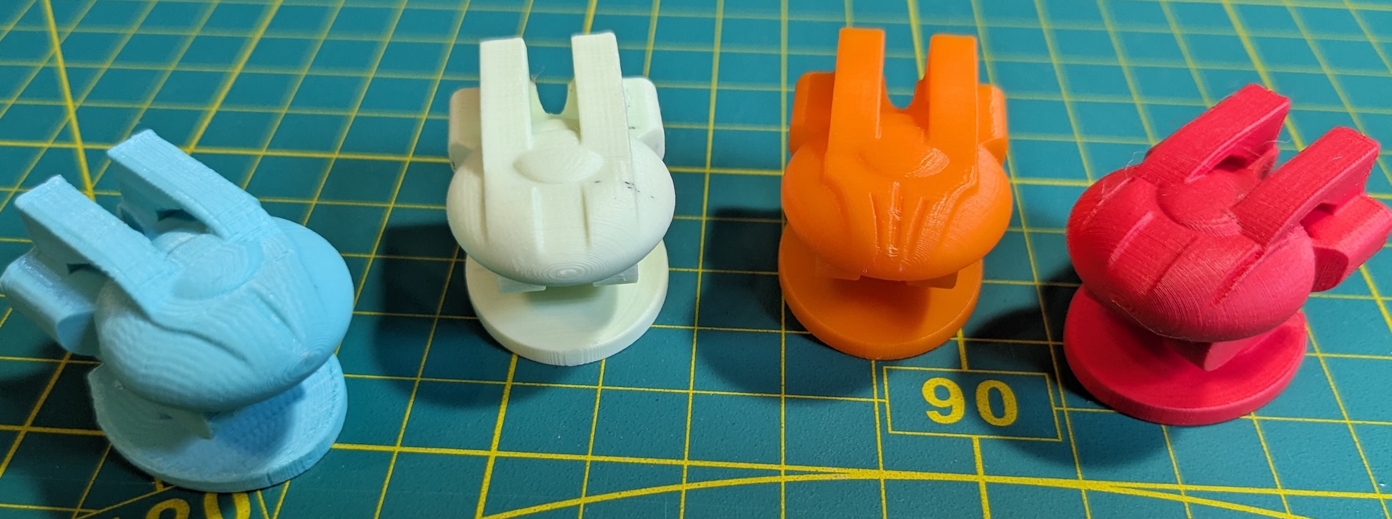 Starship Captains Player Tokens by Andre Lauzon | Download free STL ...