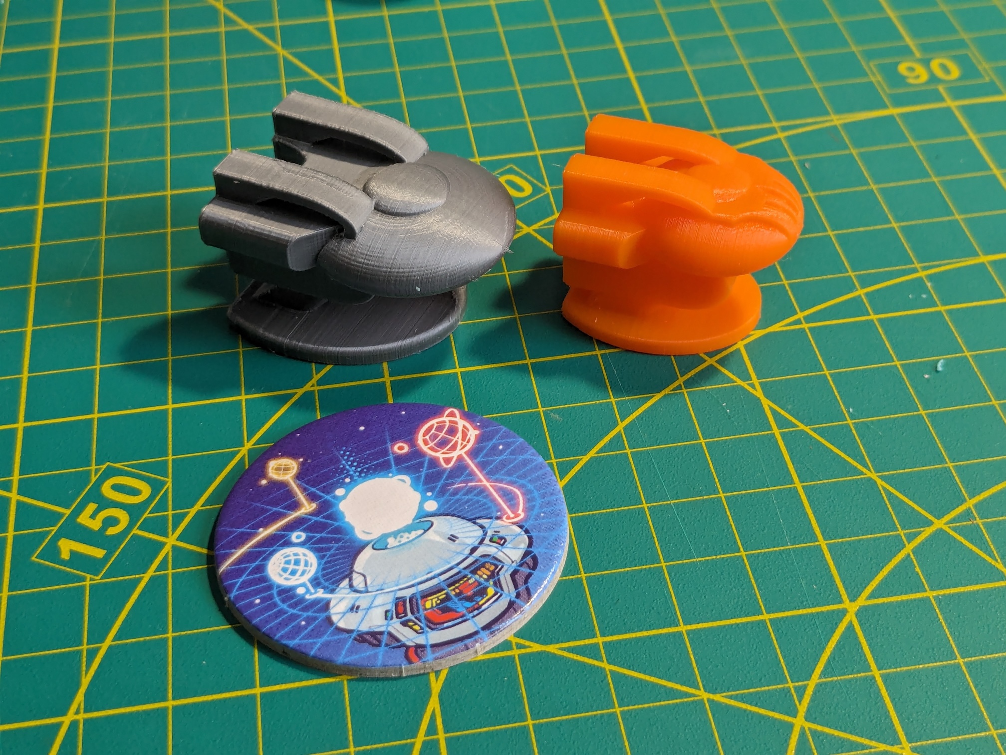 Starship Captains Player Tokens by Andre Lauzon | Download free STL ...