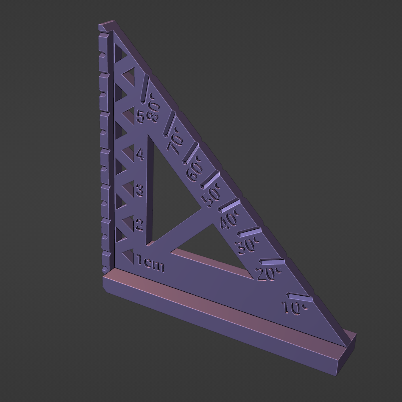 The Ultimate Metric Mini Speed Square by ulmerkotten | Download free ...