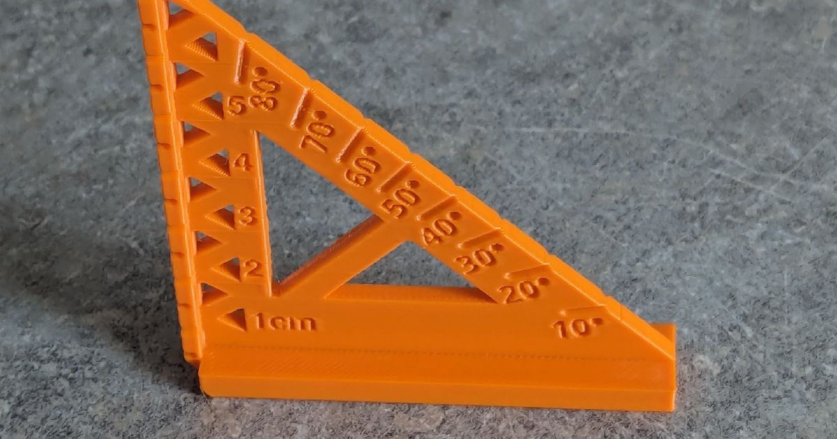 The Ultimate Metric Mini Speed Square by ulmerkotten | Download free ...