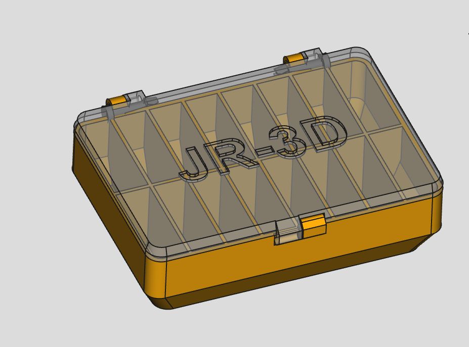 Small Parts Box / Gift Box parametric by Tomcat54 | Download free STL ...