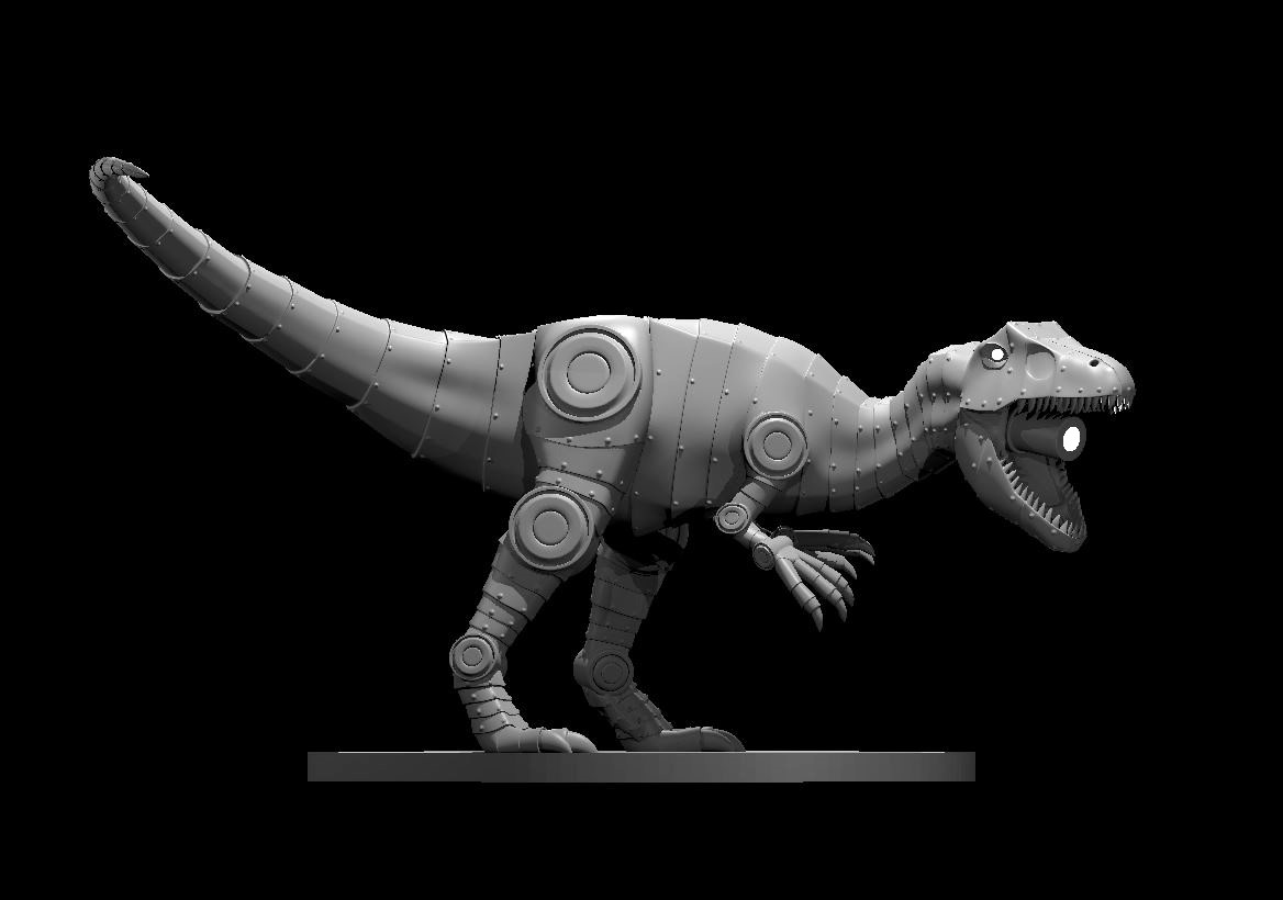 Clockwork Allosaurus by MZ4250 | Download free STL model | Printables.com