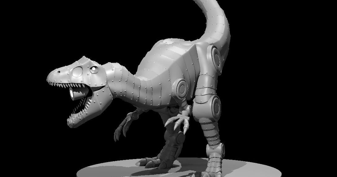 Clockwork Allosaurus by MZ4250 | Download free STL model | Printables.com