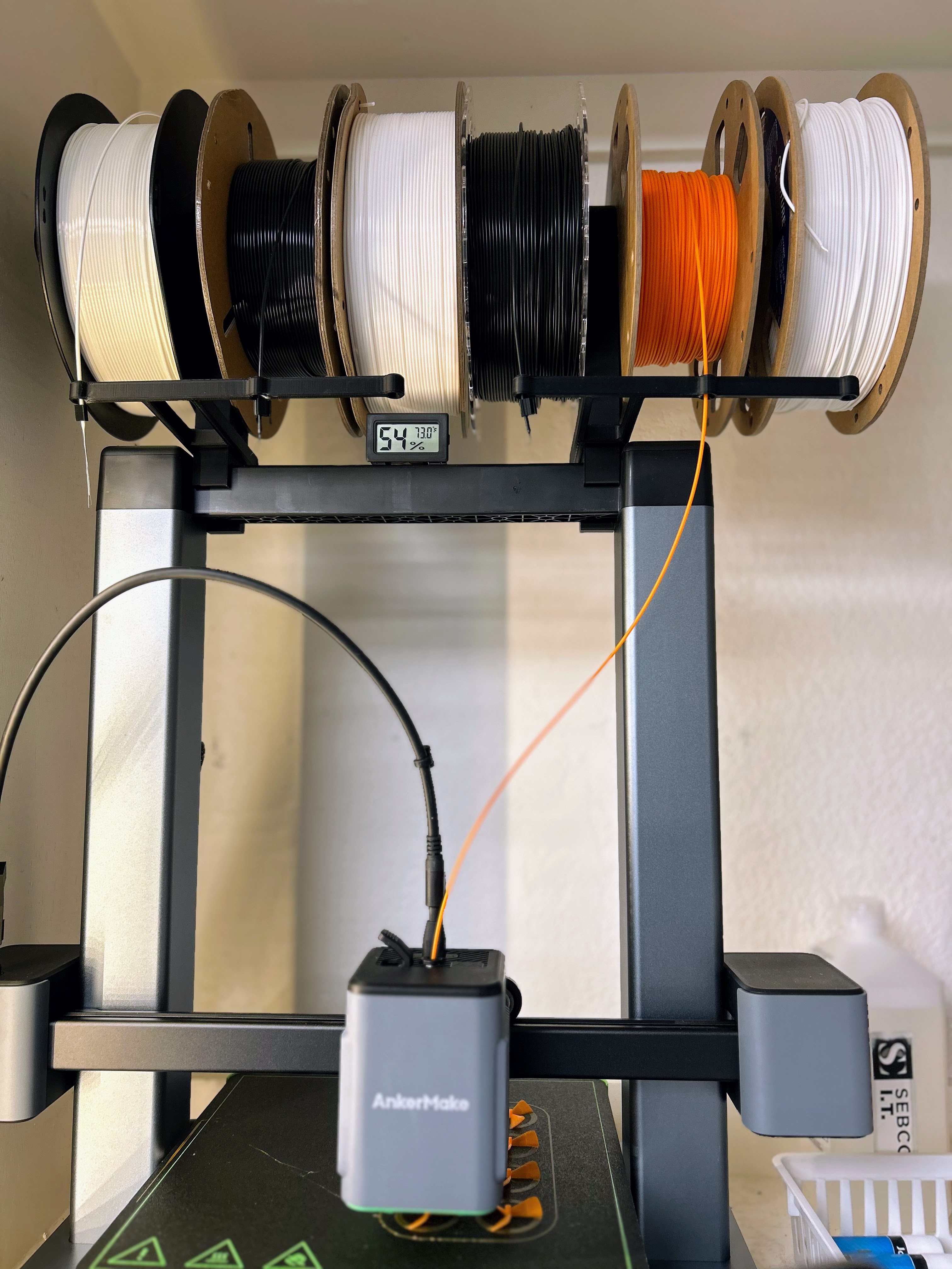 Modified Arm For AnkerMake M5C Filament Spool Holder von cl@ytr0n ...