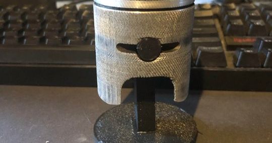 50mm piston stand v1 by Benjamin Luscombe | Download free STL model ...
