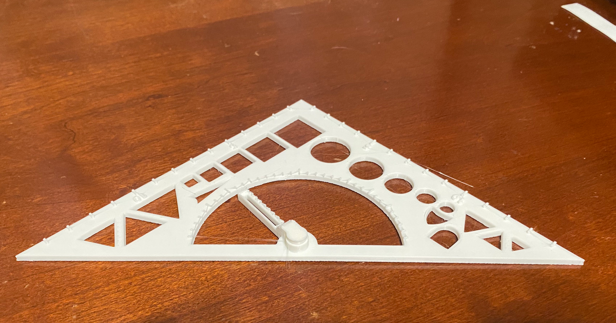 Engineering Drawing Stencil by ZachS | Download free STL model ...