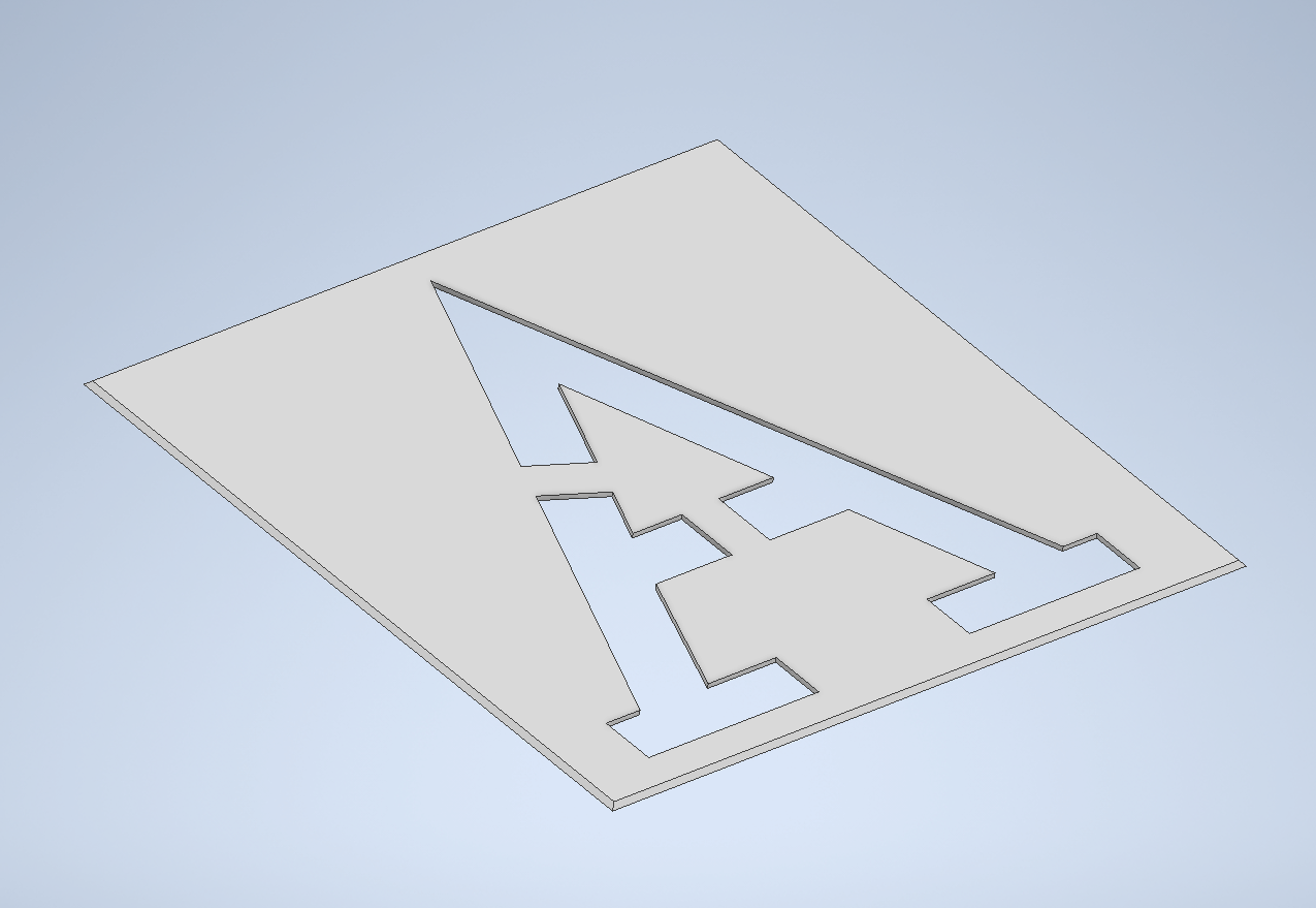 Large Capital Letter Stencils by ExllntButtz | Download free STL model ...