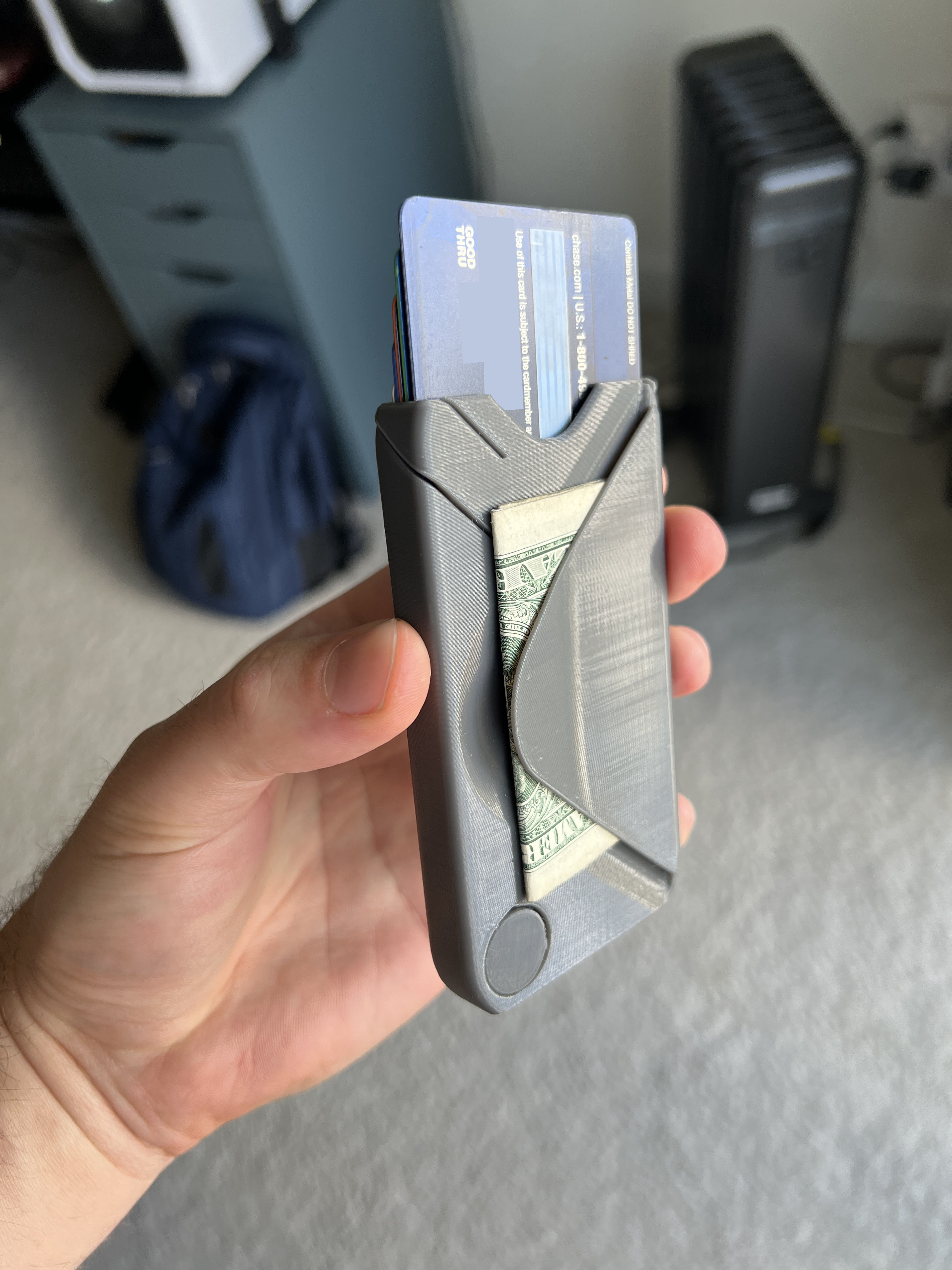 Wallet V3 with AirTag and Money Clip by RealFakeDoors99 | Download free ...