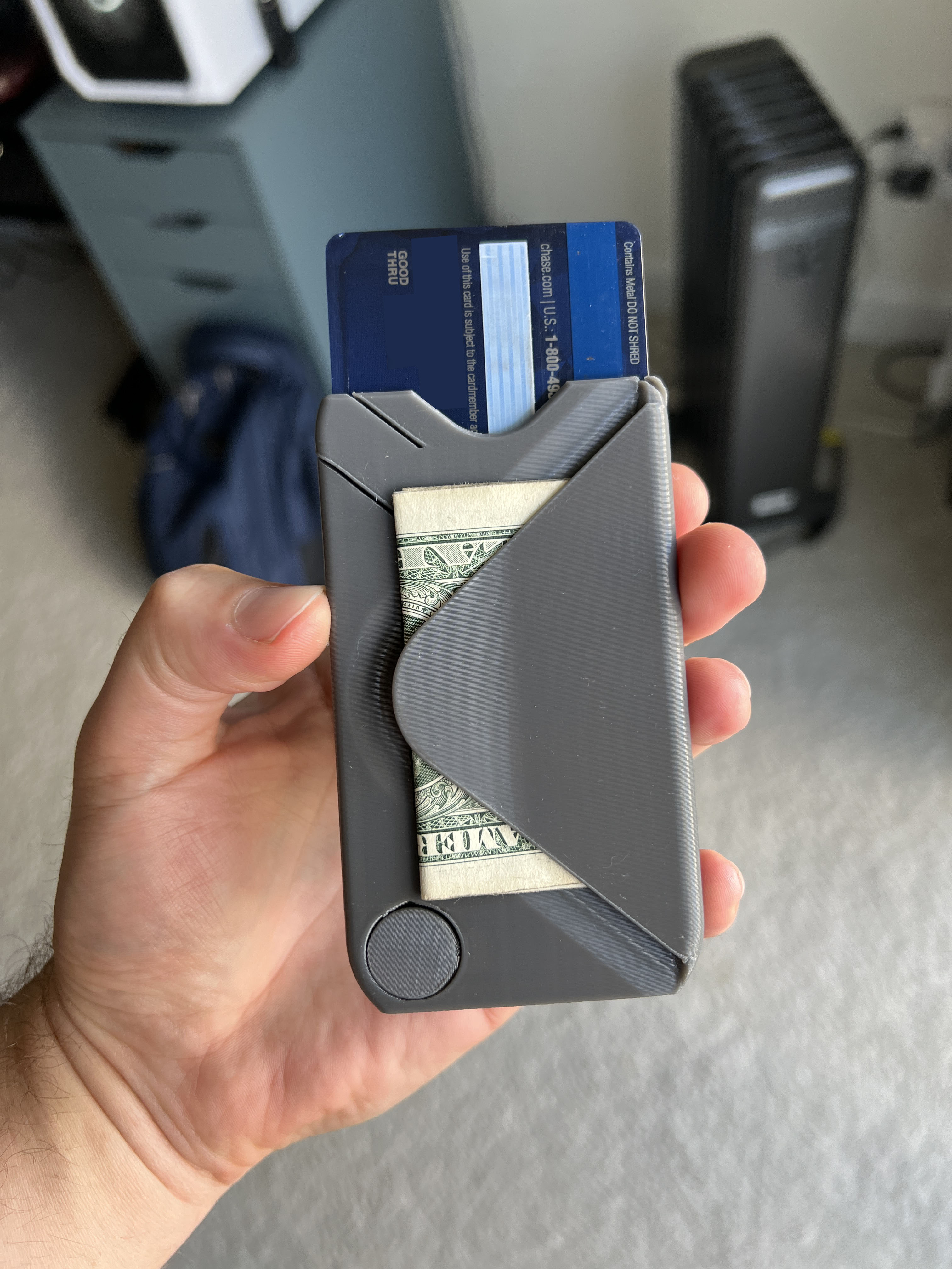 Wallet V3 with AirTag and Money Clip by RealFakeDoors99 | Download free ...