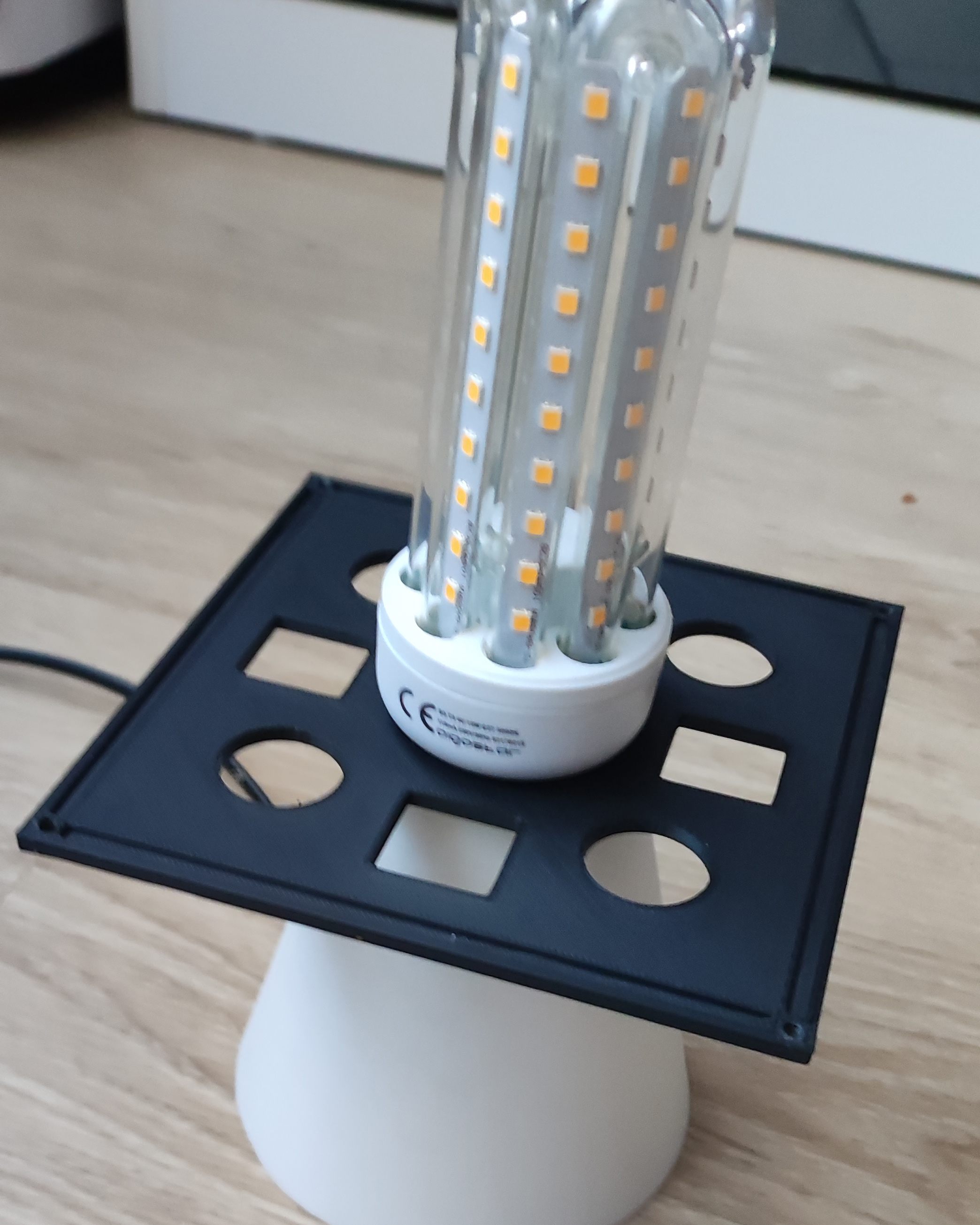 Simple lithophane lamp by Martin Rufy3 | Download free STL model ...