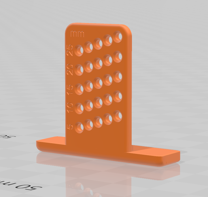 Tracing ruler 5-29 mm easy print - better precision by firebirdrc ...