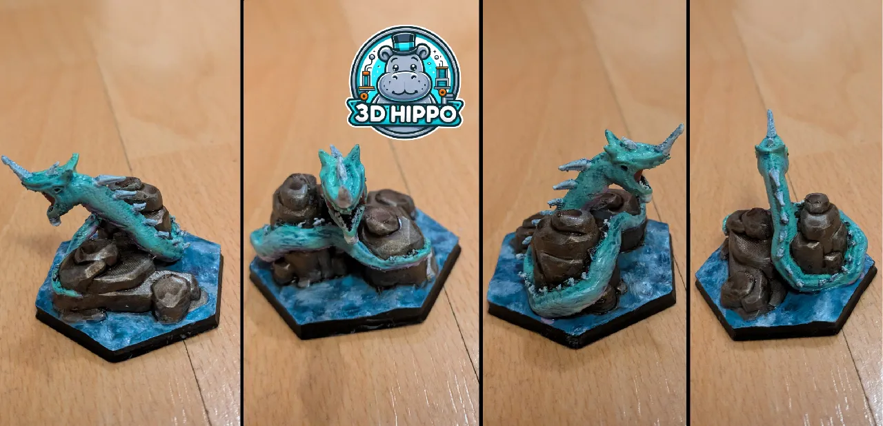 Sea Serpent by 3DHippo | Download free STL model | Printables.com