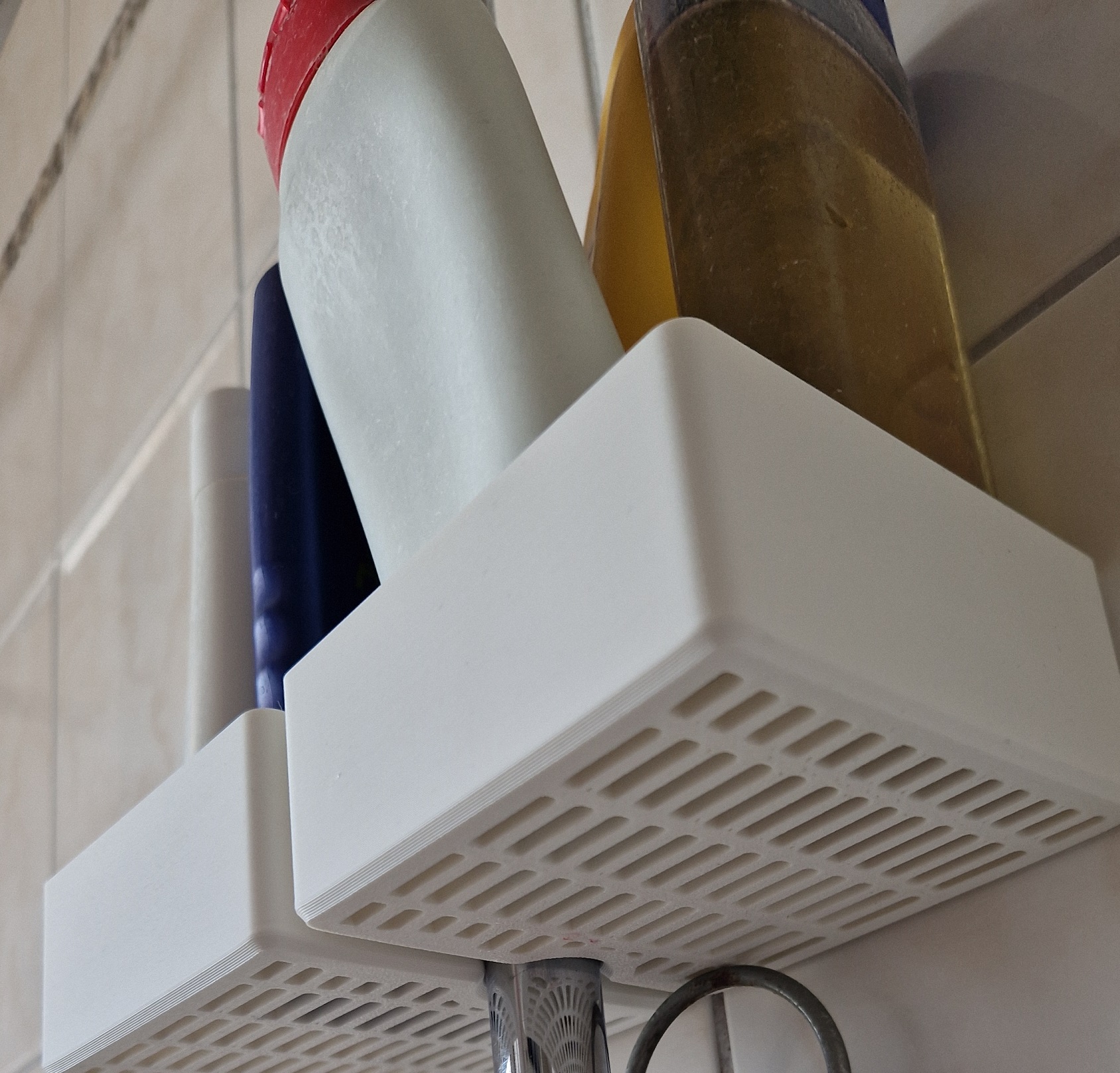 Shower Basket 100 and 200 mm for 22 mm rods by Martin M47 | Download ...